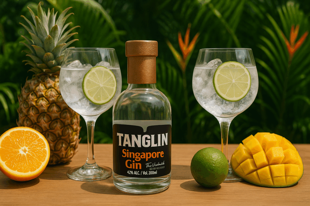 Tanglin Singapore Gin review - Travel Wanderlust
